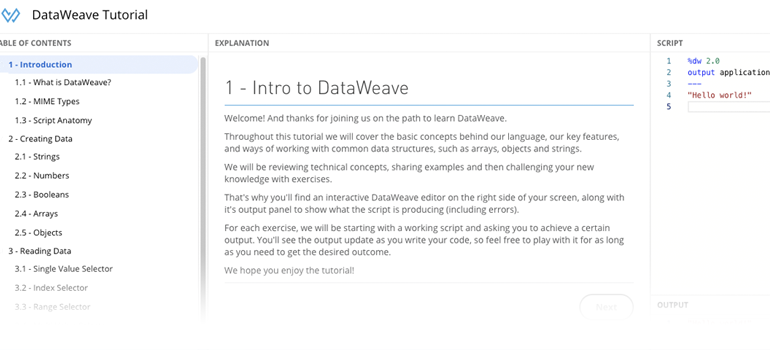 Learn Dataweave With The Dataweave Playground Mulesoft