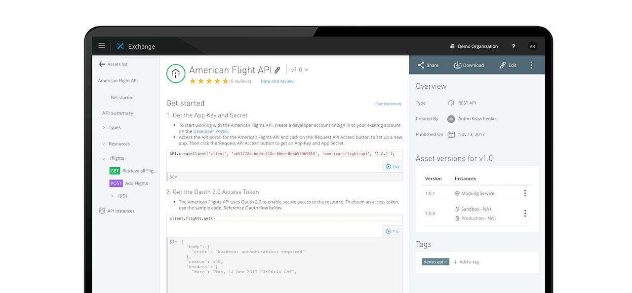 Anypoint Exchange | MuleSoft
