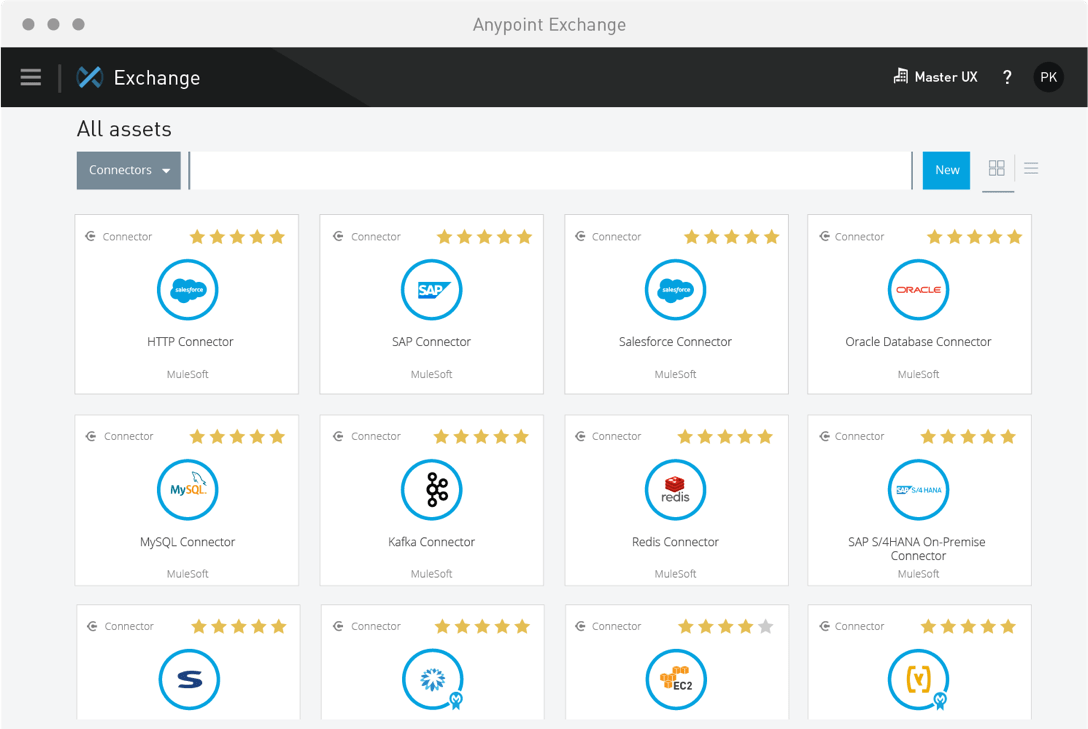 Anypoint Exchange | Prebuilt Connectors, Templates, Examples | MuleSoft