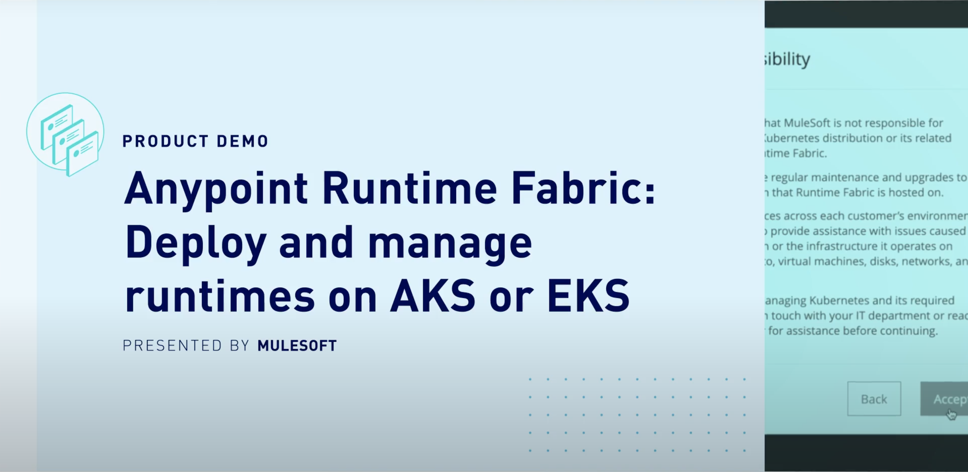 Deploy and manage runtimes on AKS or EKS | MuleSoft